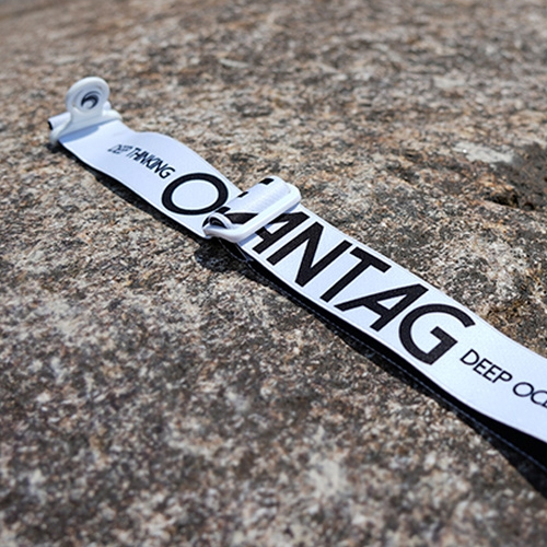 [오션테그/OCEANTAG] 오션테그 스노클링 마스크 밴드 스트랩 화이트 - 물이좋다