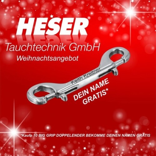 [히져/HESER] 더블앤더 볼트스냅 10SET (100mm,120mm) - 물이좋다